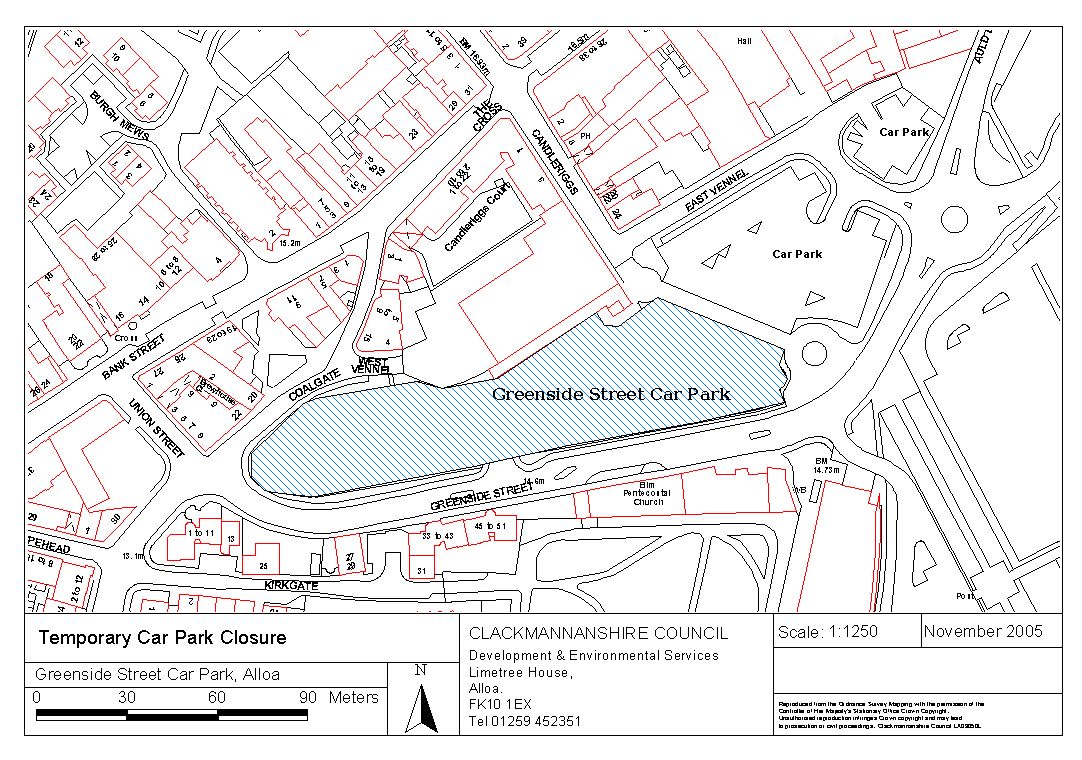 TRO - Various Streets, Alloa Town Centre - Temporary Closure for ...